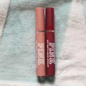 PINK Victoria's Secret | Makeup | Set Of 2 Pink Victorias Secret Matte ...